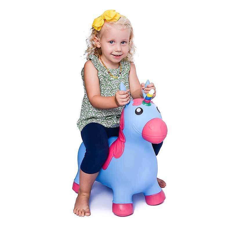 Horse Jump Toys Bouncing Rubber Animal Jumping Assorted Styles Colors ...