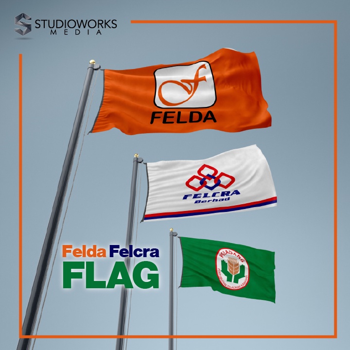 Flag Bendera FELDA FELCRA PELADANG | Shopee Philippines