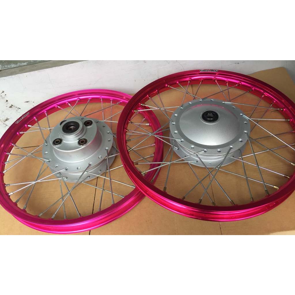 RIM SET RUSI125/150 ASSYMBLY PAIR(VANZBOY RIM/TAKASAGO RAYUS) | Shopee ...