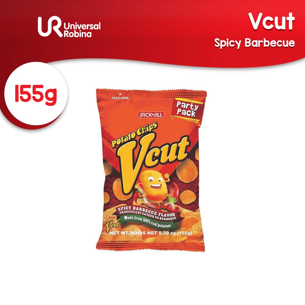 Vcut Spicy Barbecue Party Pack (155g) | Shopee Philippines