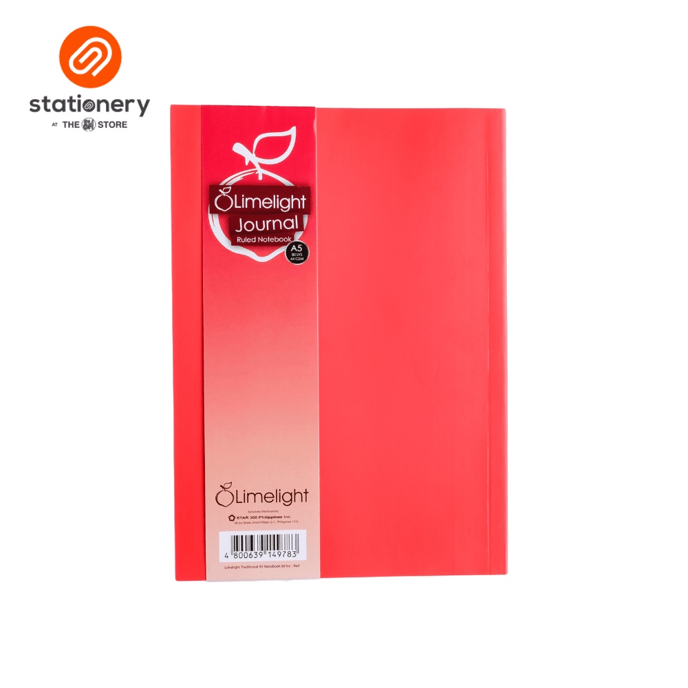 Limelight Traditional A5 Color Coded Notebook 80lvs | Shopee Philippines