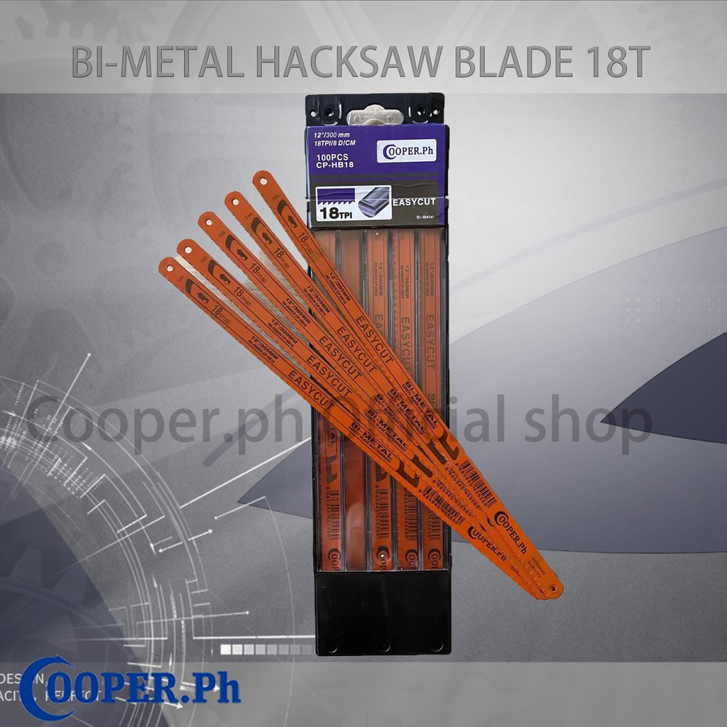 Hacksaw Blade 18TPI 24TPI | Shopee Philippines
