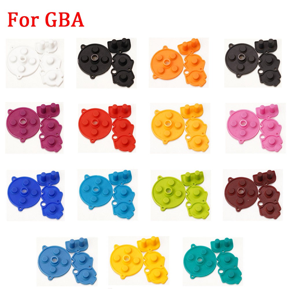 Replacement GBA Conductive Rubber Pads for GameBoy Advance Keypad A-B D ...