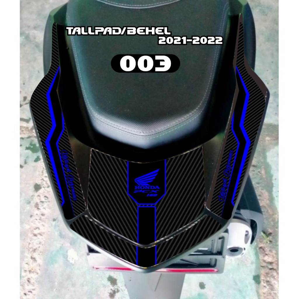 PCX 160 Rear Stirrup Tank pad Sticker - 160 Stirrup Decal Sticker - PCX ...