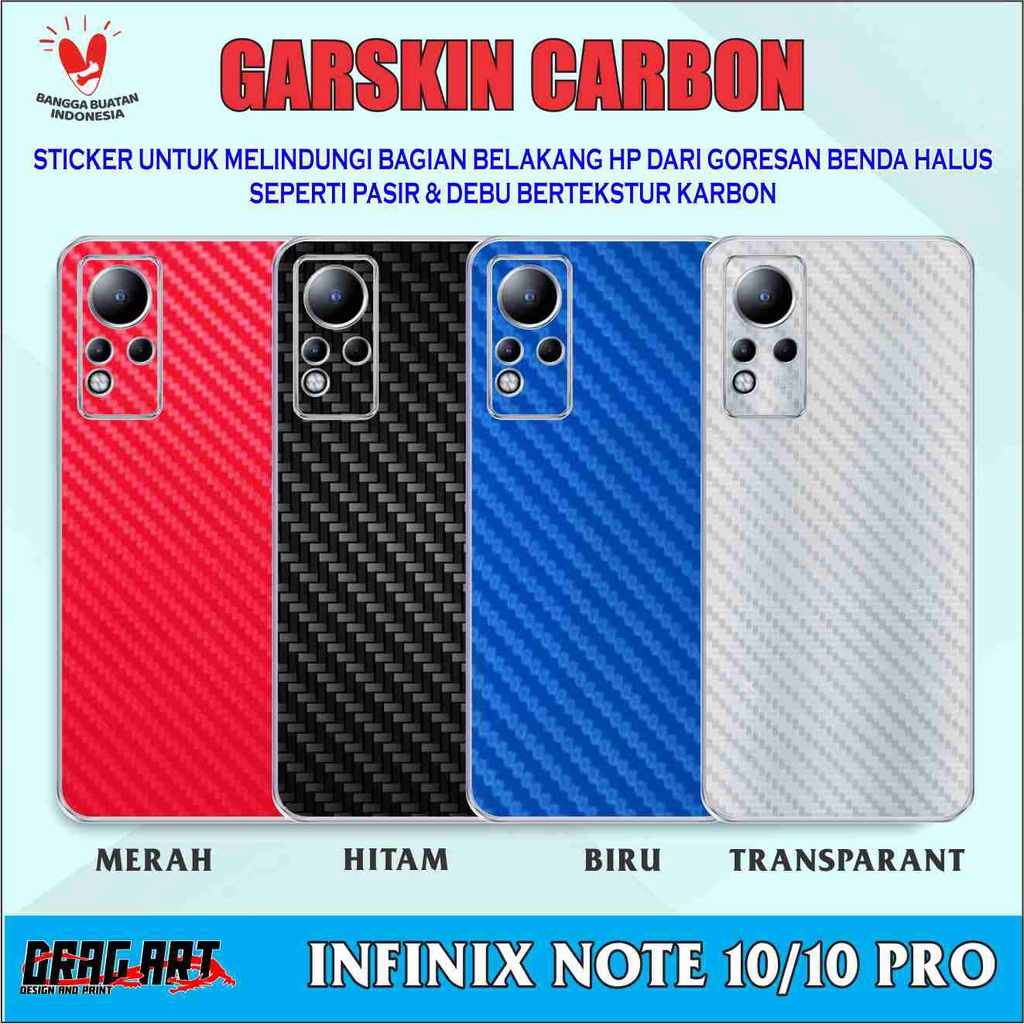 Garskin Carbon Motif Skin Carbon Infinix Note 11 / Note 11 Pro | Shopee ...