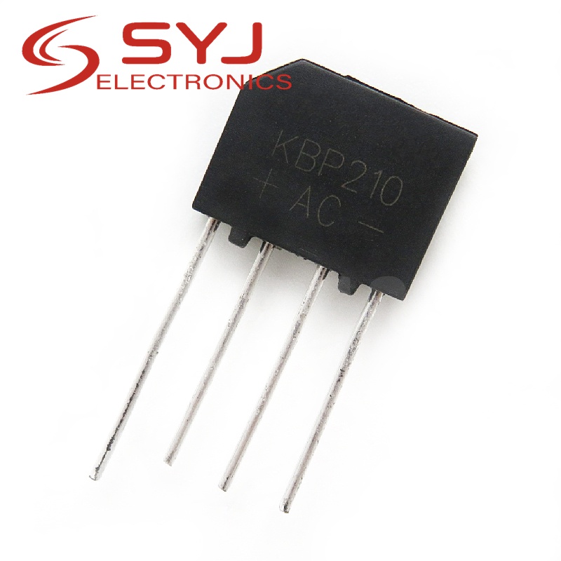 10 piece bridge rectifier 1000V 2A DIP KBP210 KBP210G In Stock | Shopee ...