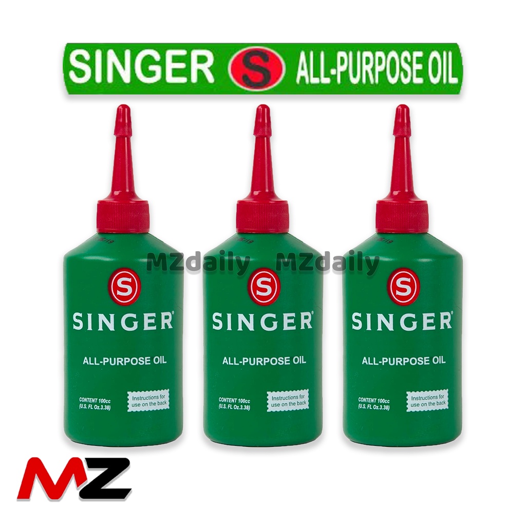 ( SET OF 3 BOTTLE ) Singer All-Purpose Oil | Shopee Philippines