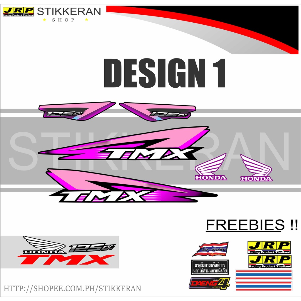TMX 125 ALFA DECALS TMX 125 ALPHA | Shopee Philippines