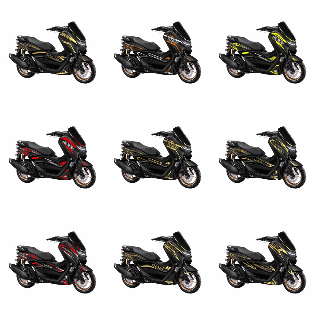 Cutting Sticker Striping Nmax 2020 2021 2022 2021 2022 Pack 1 SC NMX20 ...