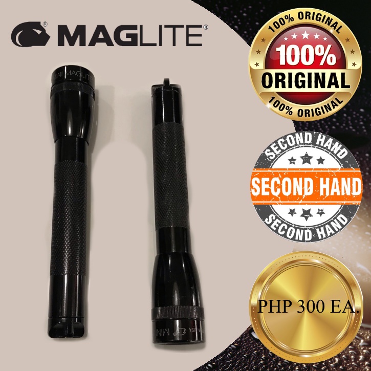 Maglite Mini Flashlight (Incandescent Bulb) | Shopee Philippines