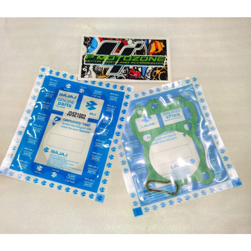 Bore gasket/Base gasket Rouser 135 Bajaj JD521002 Genuine Parts made in ...