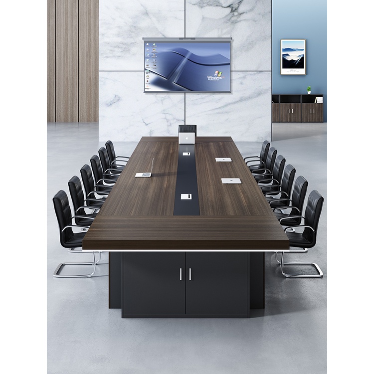 Large Conference Table Long Table Simple Modern Large Staff Training ...