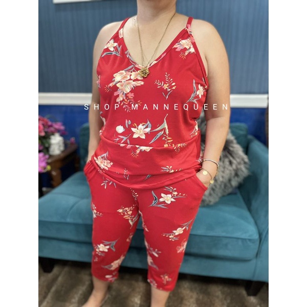 HALTER SANDO AND PANTS (PLUS SIZE) | Shopee Philippines