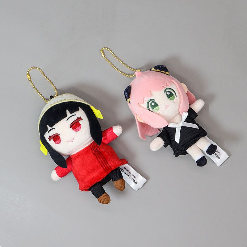 Spy×Family Anya And Yor Anime Cute Plush Pendant Ornament Key Chain ...