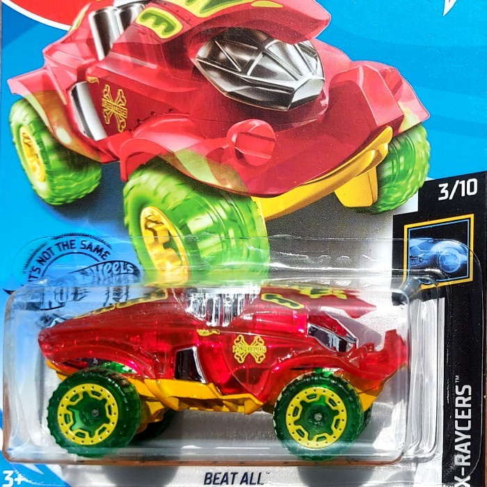 MERAH HOTWHEELS BEAT ALL 2019 RED X-RAYCERS | Shopee Philippines