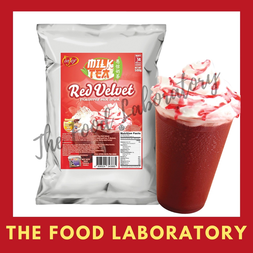 Injoy MILKTEA POWDER Thai, Hokkaido, Taro, Matcha, Wintermelon, Okinawa ...