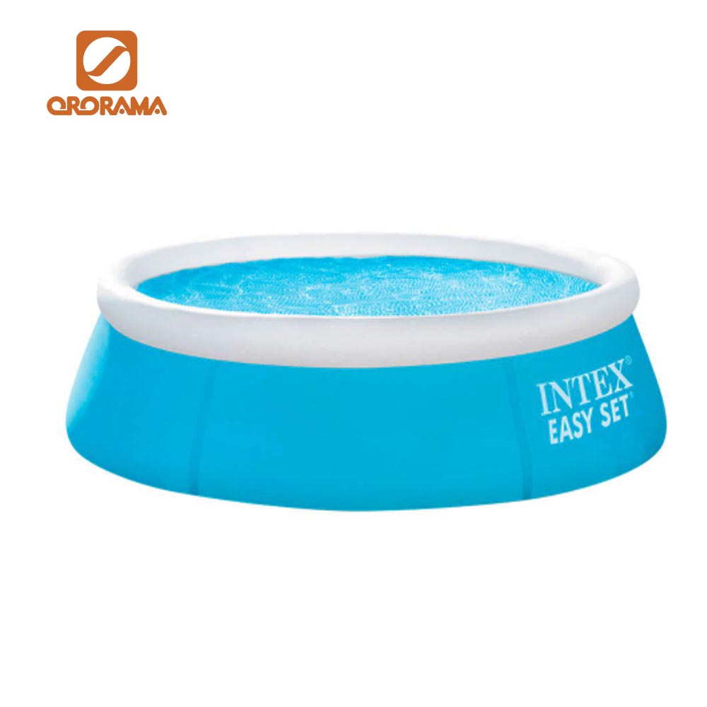 Intex Easy Set up Inflatable Portable Above Ground Round Swimming Pool ...