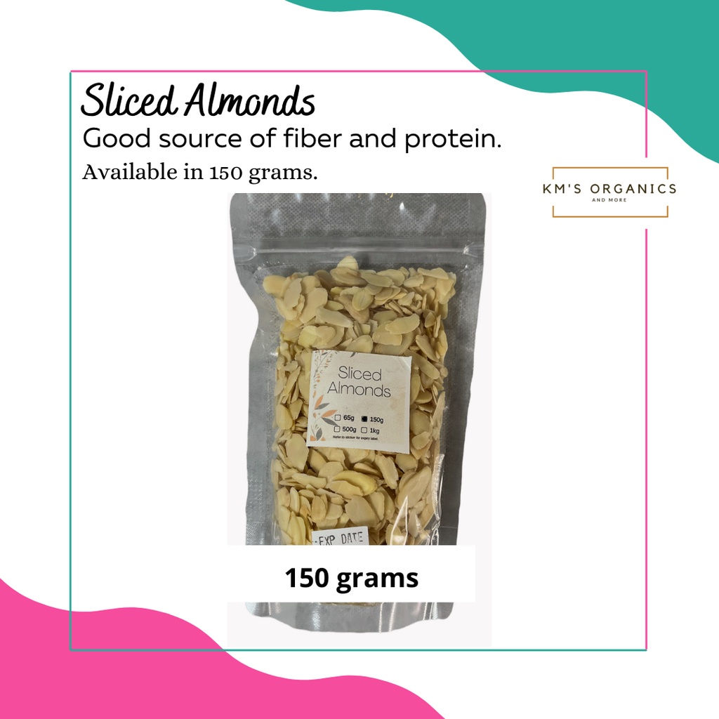 Best Seller Sliced Almonds 150g pack | Shopee Philippines