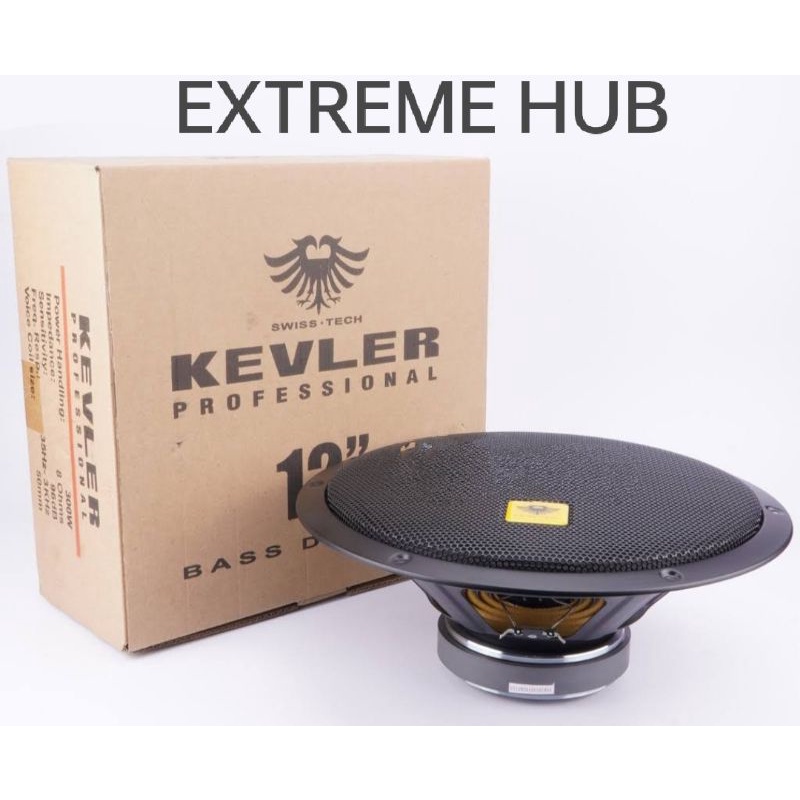 KEVLER GT-12W 12" BASS DRIVER WOOFER SPEAKER 300W | Shopee Philippines