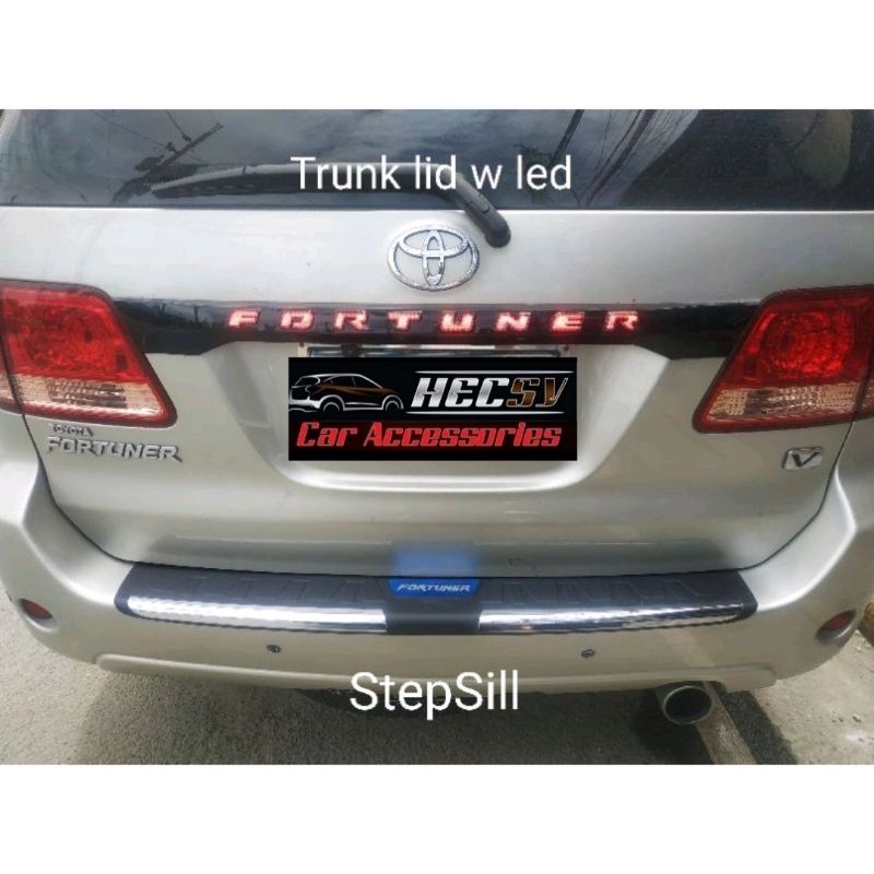 Fortuner 2005 2006 2009 2010 2012 2013 2014 2015 Rear Bumper StepSill ...