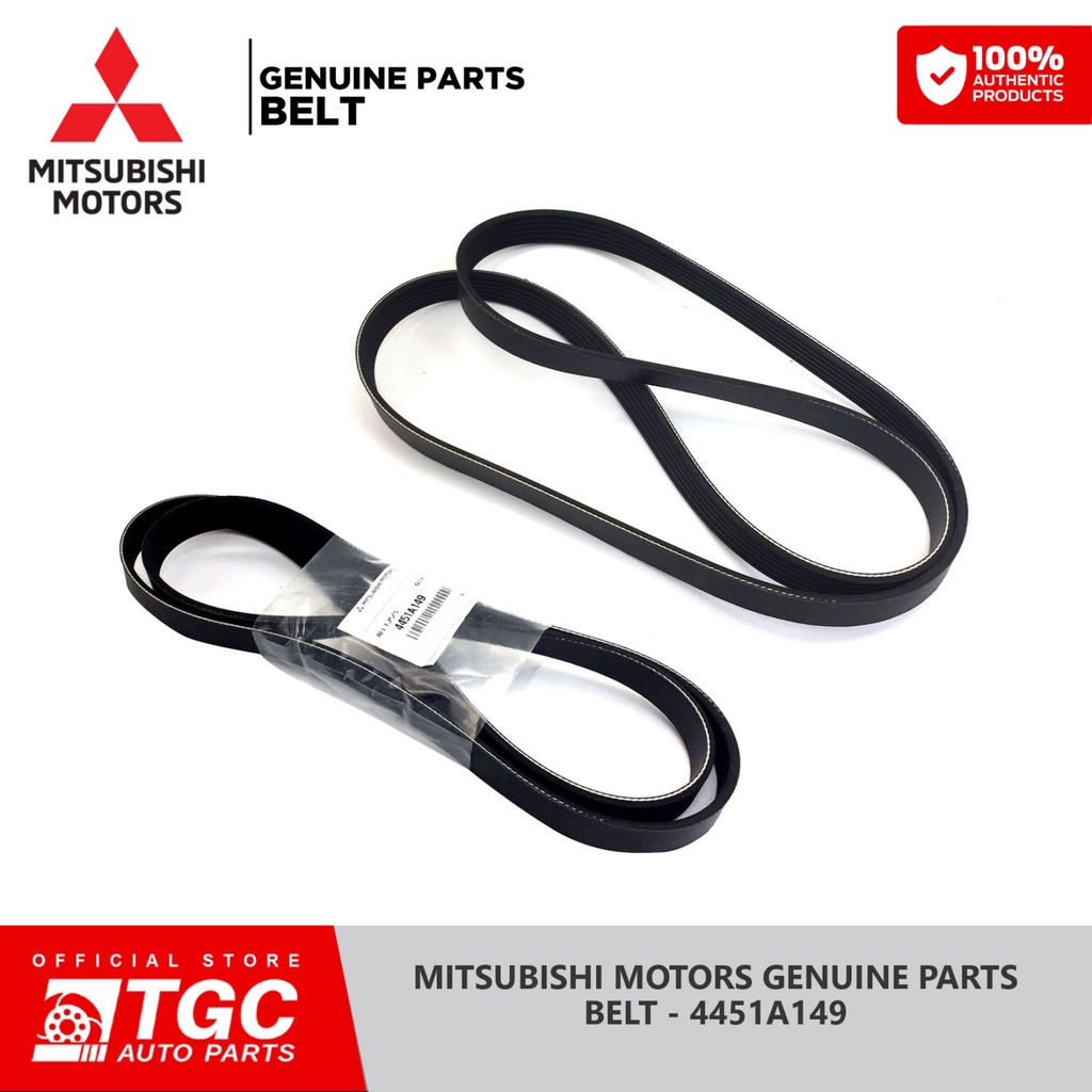 Mitsubishi Genuine Alternator Drivebelt Mitsubish Montero 2009 - 2015 2 ...