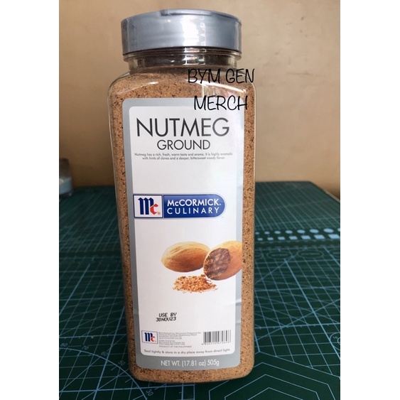 McCormick NUTMEG GROUND 505g | Shopee Philippines