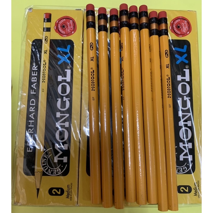 Mongol Pencil XL Jumbo #2/Sold per DOZEN | Shopee Philippines