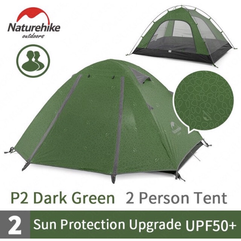Naturehike Outdoor P Series Two Person Tent | Shopee Philippines