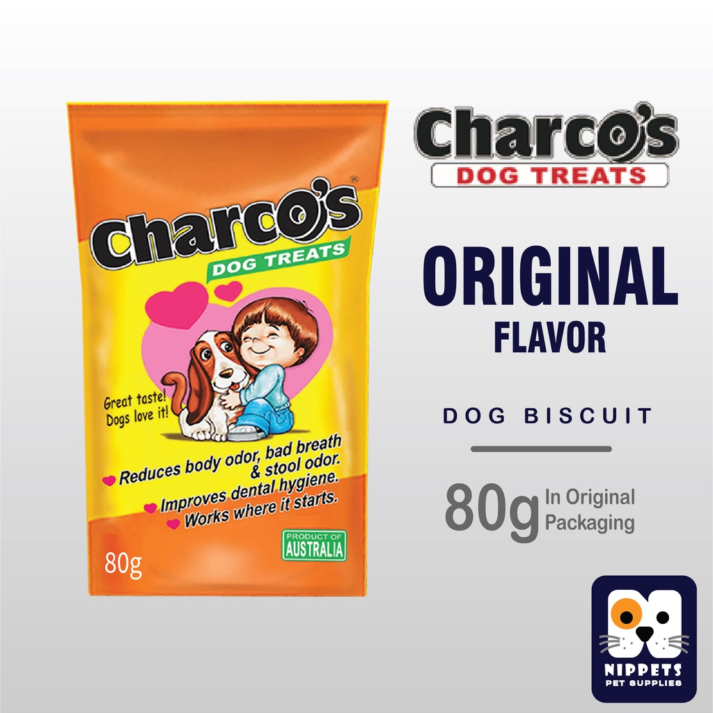 CHARCO'S DOG TREATS ORIGINAL FLAVOR 80g | Shopee Philippines