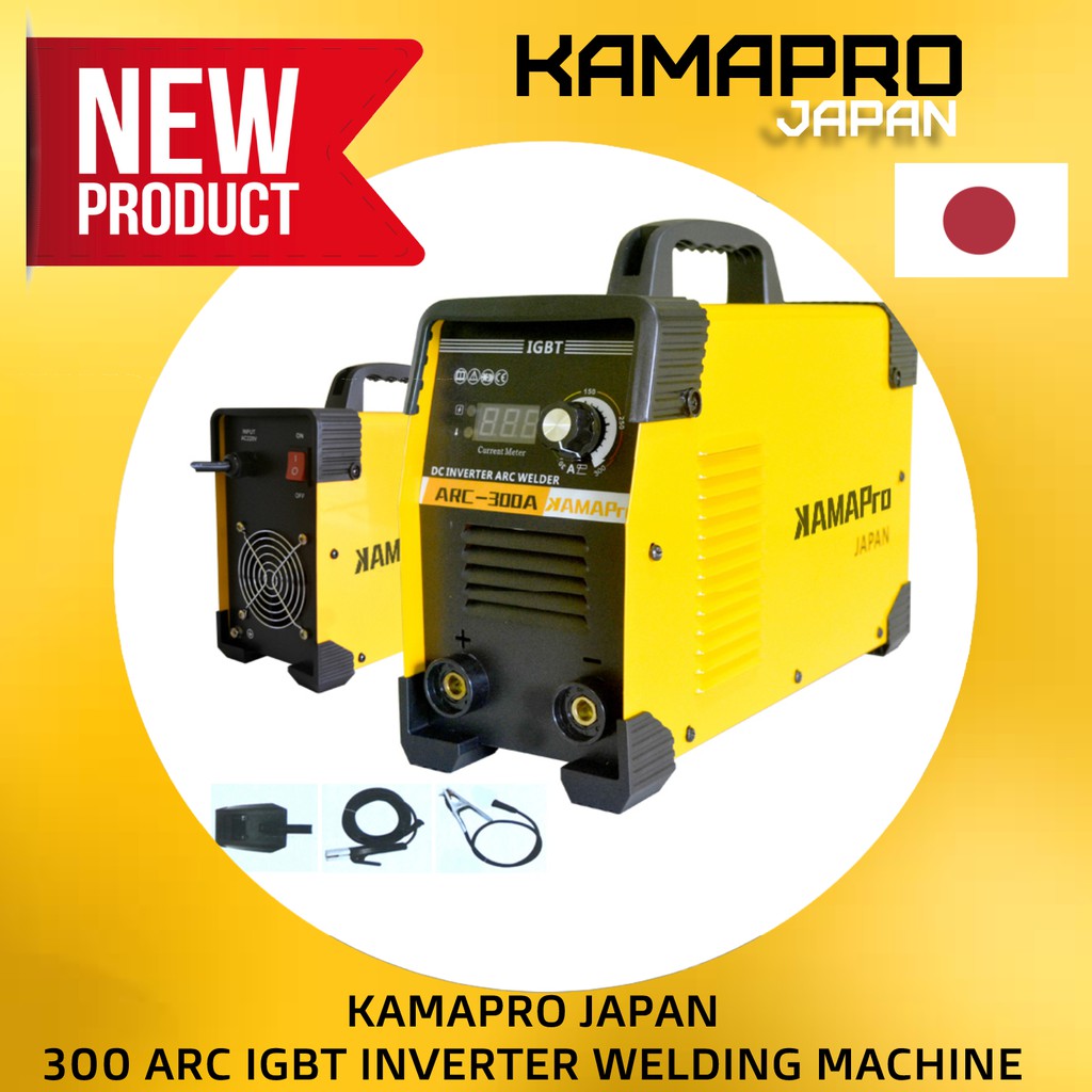 MAY SALE KamaPRO JAPAN 2021 300 Amp Inverter Welding Machine IGBT ...