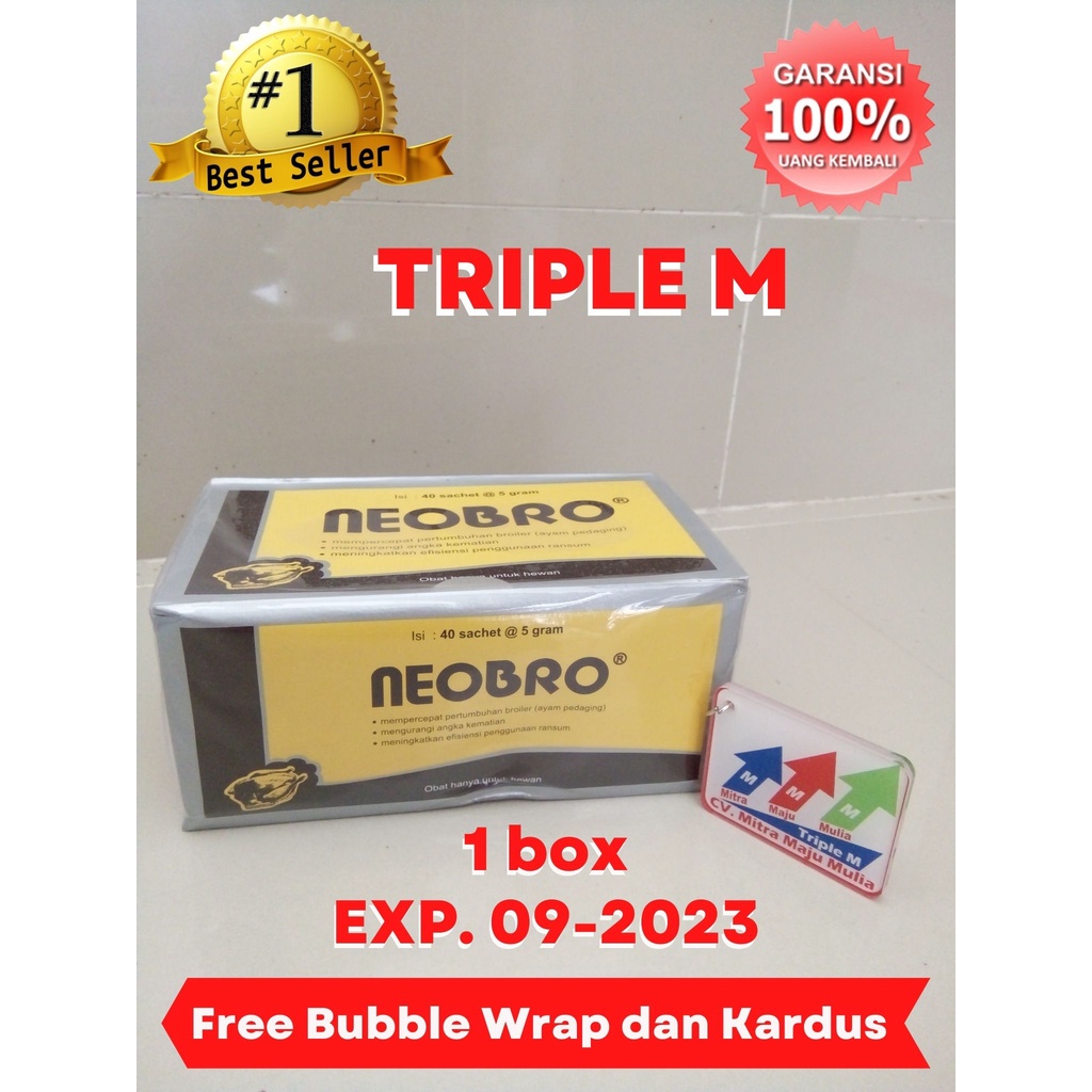 Neobro 1 Box Contents 40 Sachets @ 5 Grams Of Multivitamin Enhancing ...