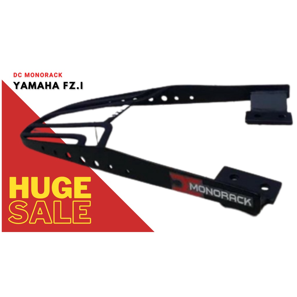 DC MONORACK HEAVY DUTY POWDER COATED BRACKET FOR YAMAHA FZ.I OTO ...