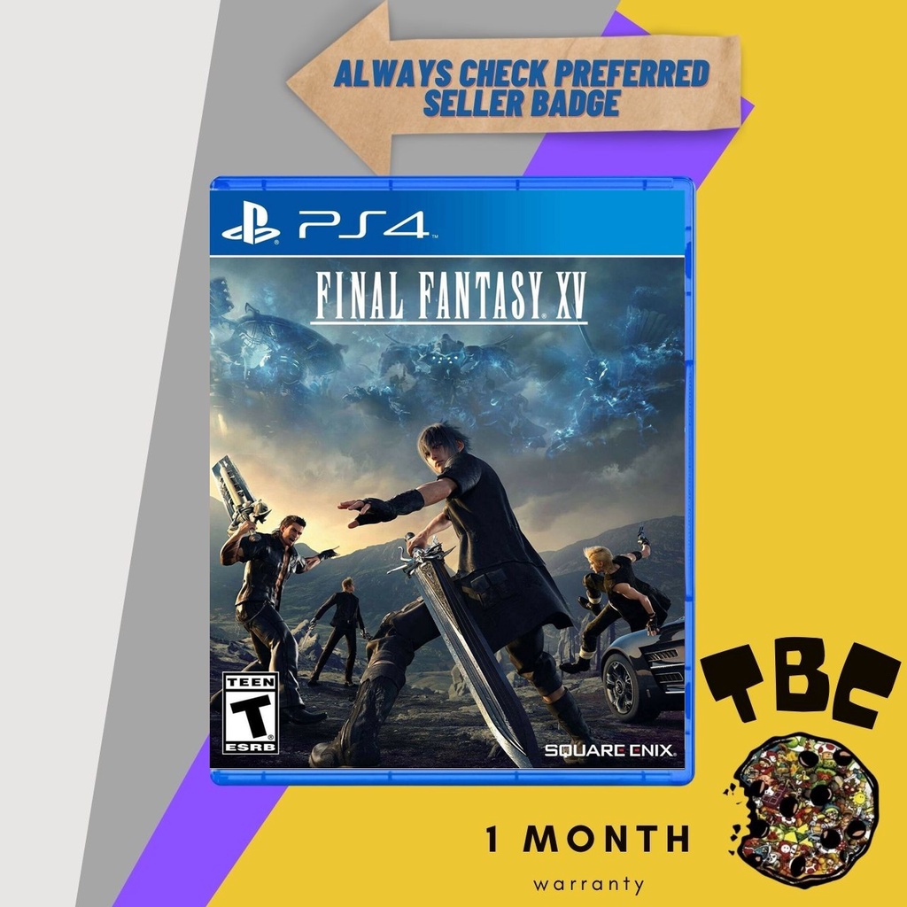 PS4 Final Fantasy XV - Playstation 4 [R3] | Shopee Philippines