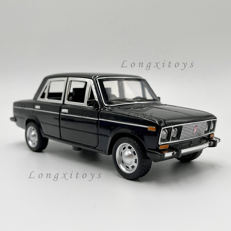 1:24 Diecast Model Vintage Car Toy Russia AvtoVAZ Lada Miniature ...
