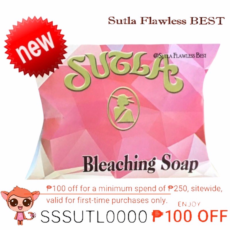 New Sutla Bleaching Soap 60g | Shopee Philippines