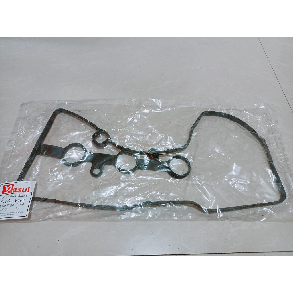 TOYOTA WIGO 1KR-DE VALVE COVER GASKET 2014 UP ASAHI V108 | Shopee ...