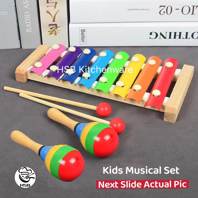 Kids Musical Set Early Educational Musical Instrument Combination MY-02 ...