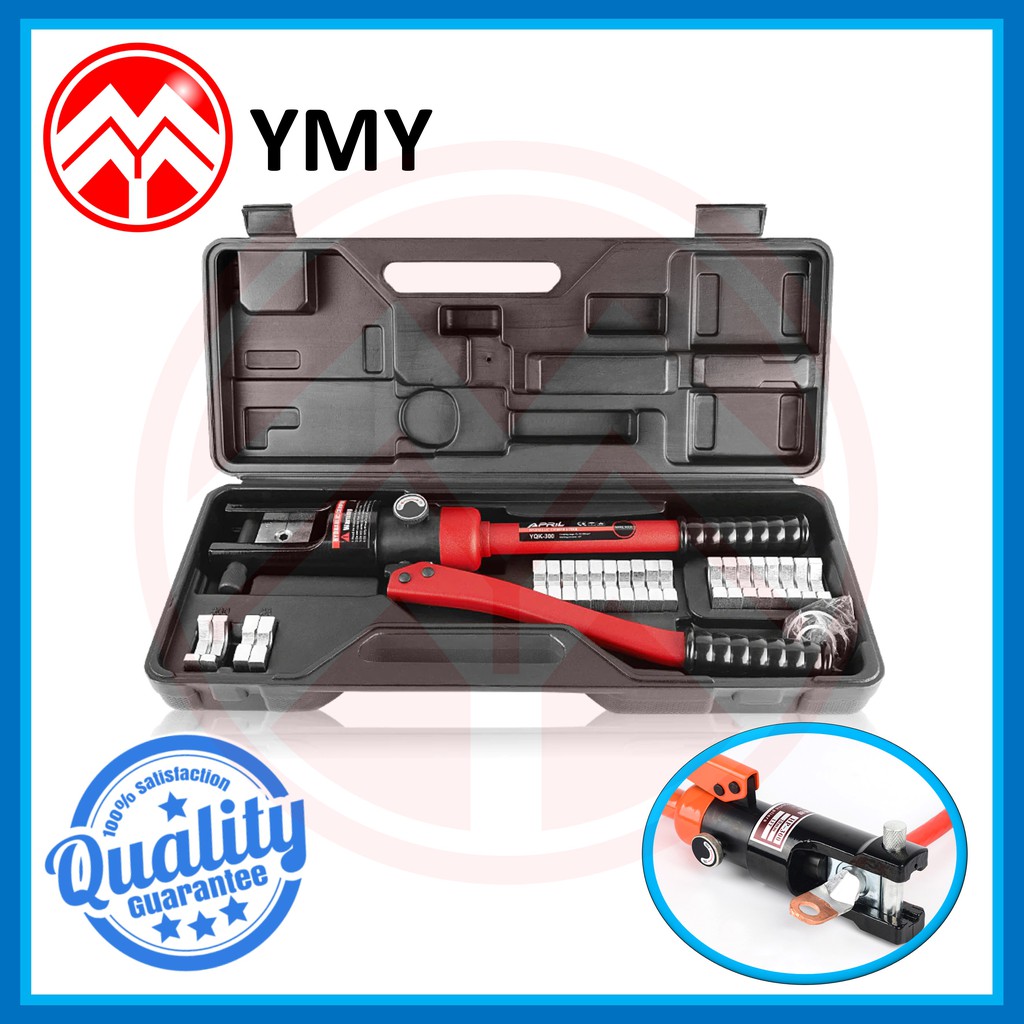 Heavy Duty 16-300mm 12T Hydraulic Crimping Tool Cable Lug Cable Link ...