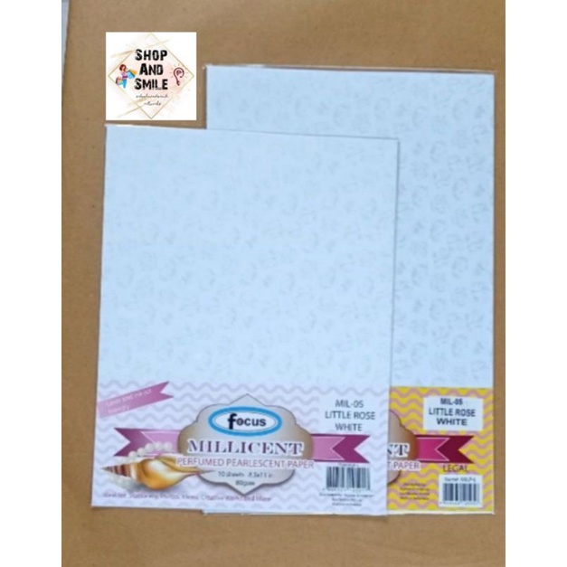 SCENTED SPECIALTY PAPER 80gsm short & long (10's) | Shopee Philippines