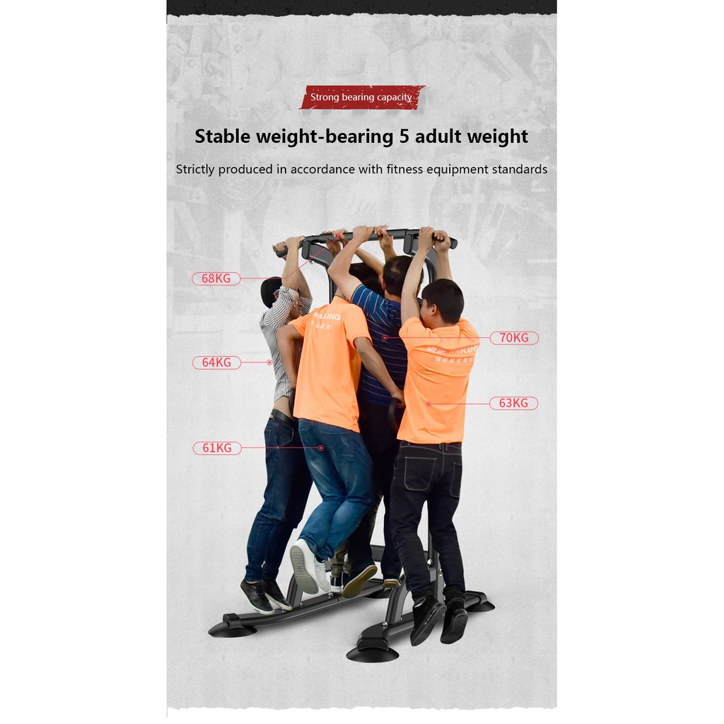 DONIUZ Multifunctional Pull up bar Push-Up machine dip bar Indoor ...