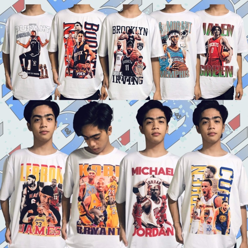 NBA PLAYER BOOTLEG SHIRT / NBA VINTAGE GRAPHIC TEE FOR MEN & WOMEN ...