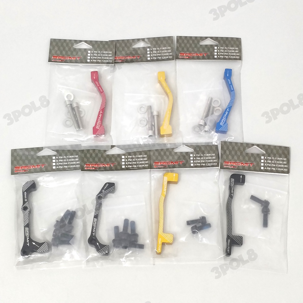 Brake Adaptor Post Mount PM Side Mount IS Bike Caliper Disc Adaptor ...