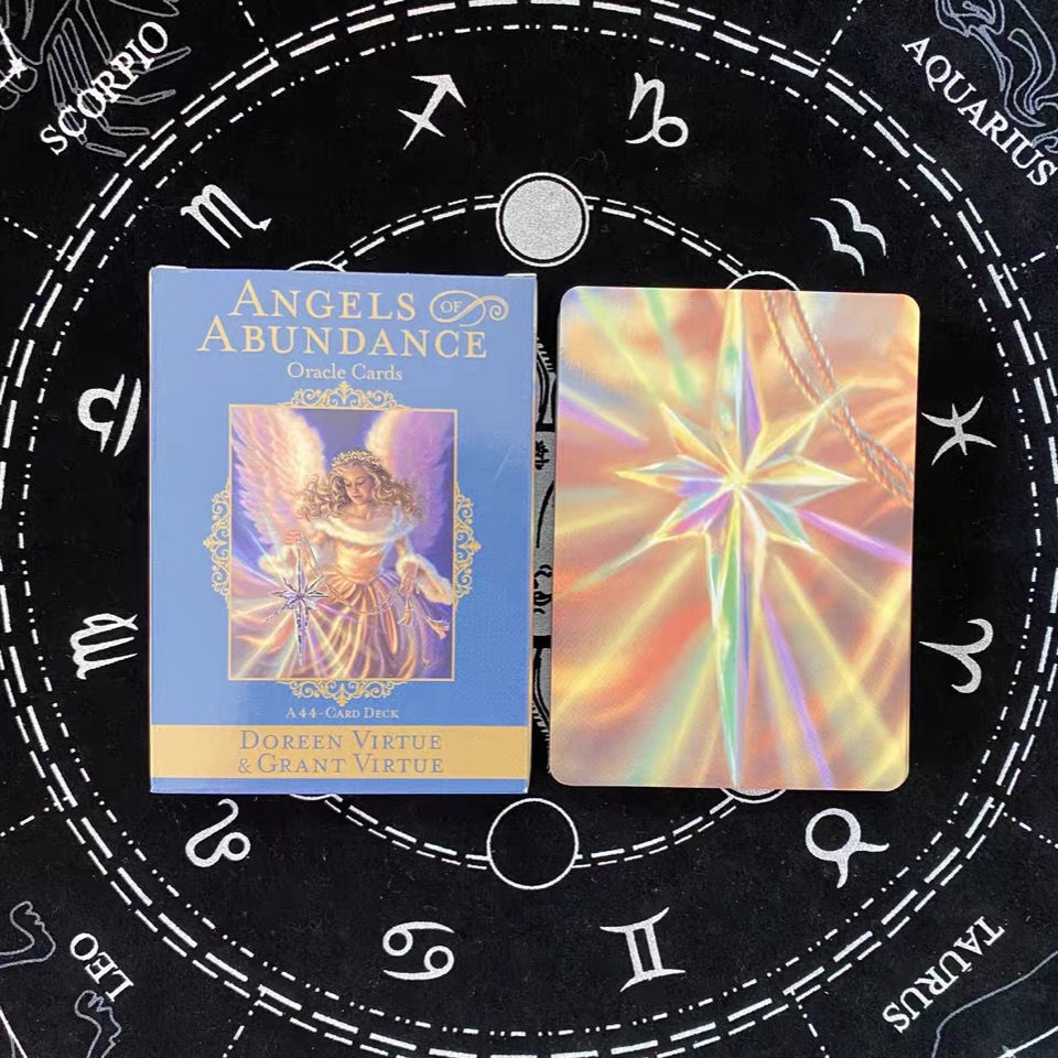 Rich Angels of Abundance Angel Oracle Card Tarot Card Angels of ...