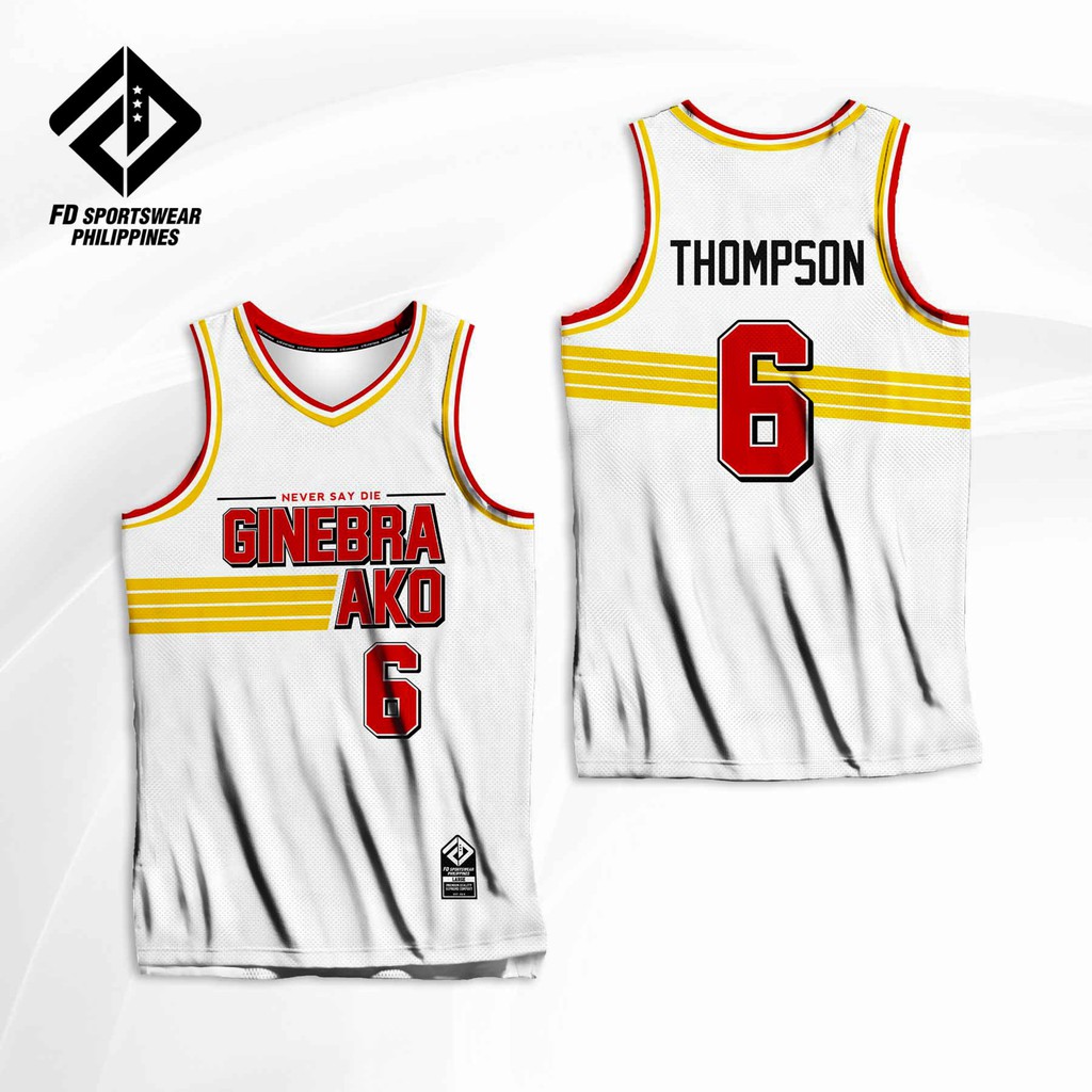 SCOTTIE THOMPSON BARANGAY GINEBRA FULL SUBLIMATED JERSEY | Shopee ...