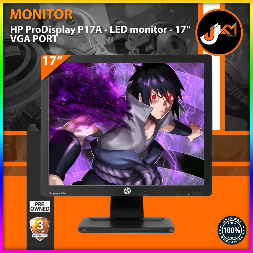 HP PRODISPLAY 17 SQUARE HP PRO Display P17A LED monitor - 17"Inches ...