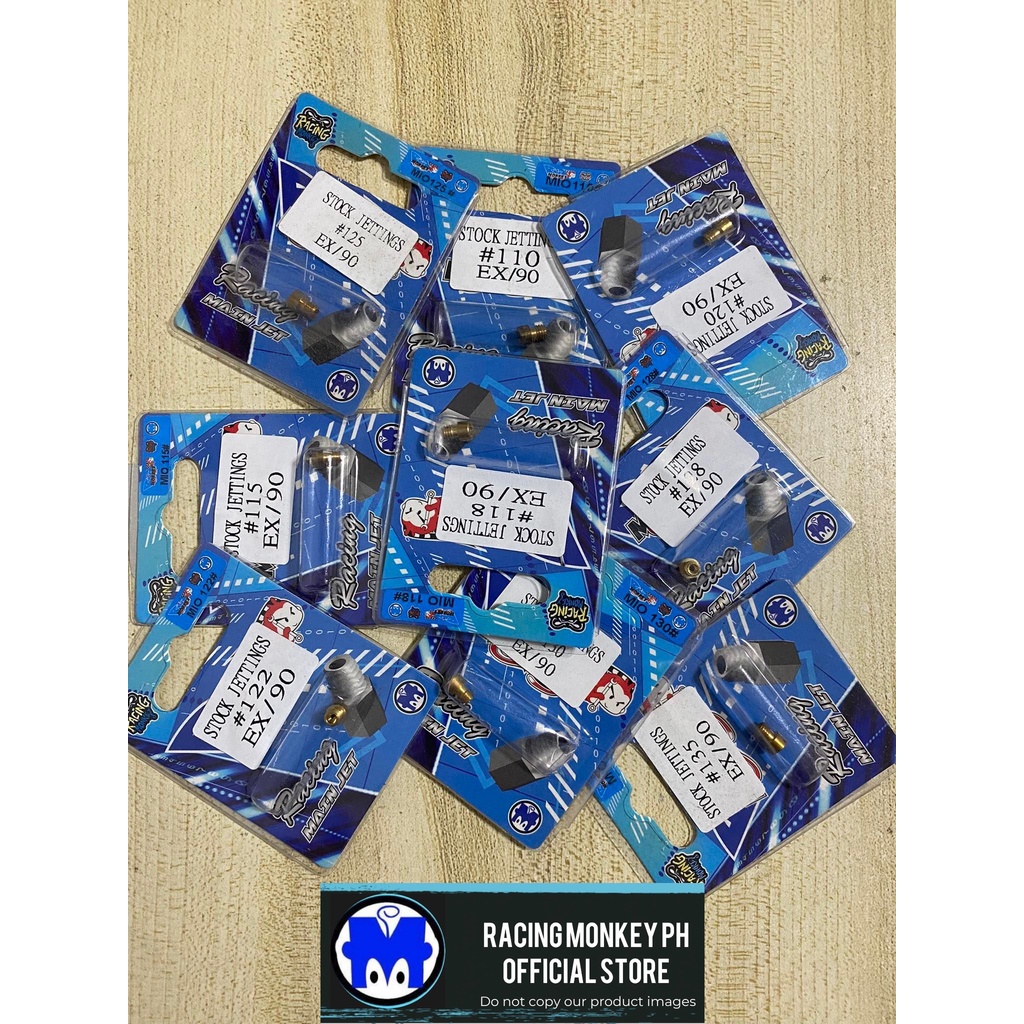 Stock Jettings/Stock Carburetor Jettings (Mio Sporty/Soulty/Amore/Soul ...