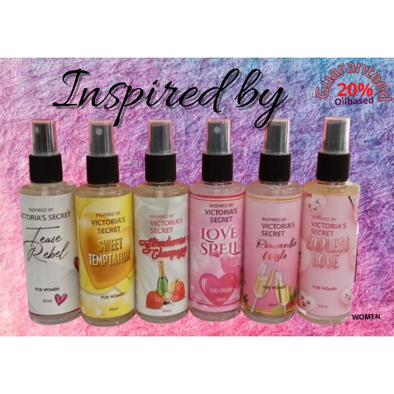 Perfumes Inspired by 85ml 20% Oil based (Victoria S) | Shopee Philippines