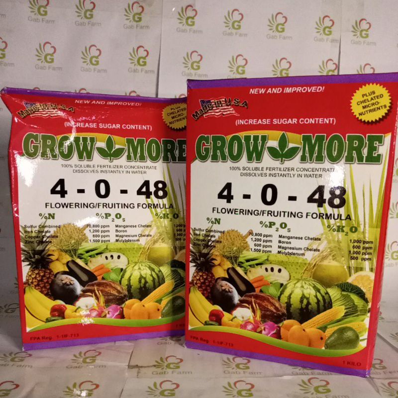 Sagrex Grow More 4-0-48 (1 kl) | Shopee Philippines