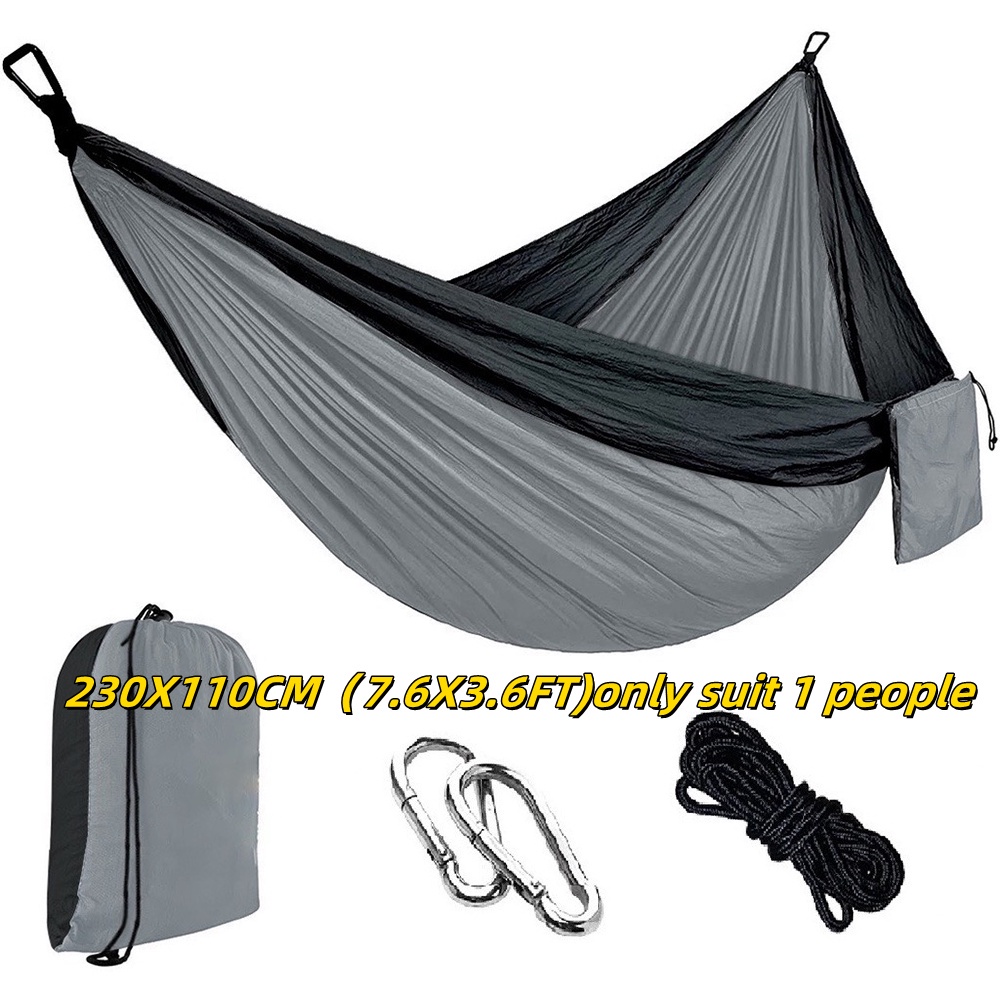 【230X110cm7.5X3.6ft】single hammock camping hammock,hammock duyan ...