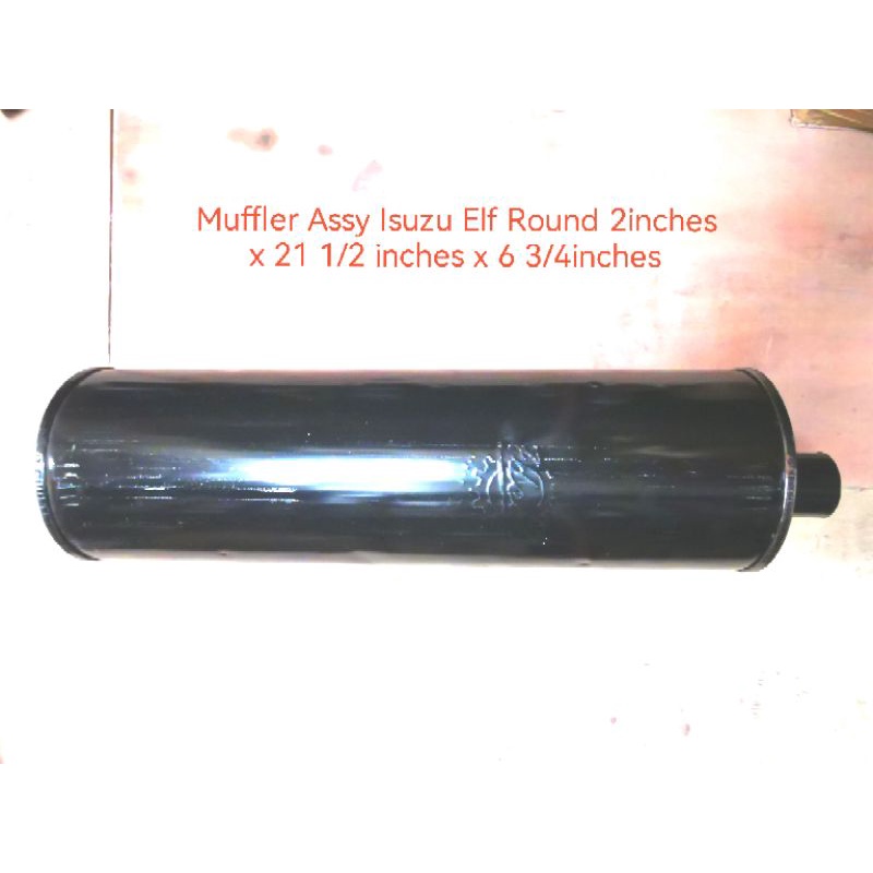Muffler Assy Isuzu Elf Round Type #829 | Shopee Philippines